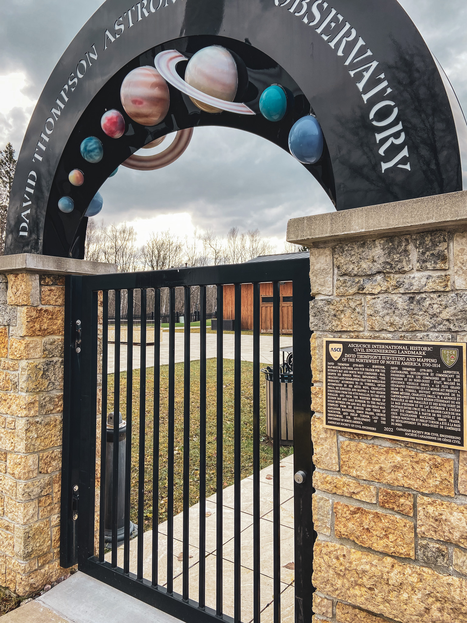 Astronomical Observatory - Fort William Historical Park
